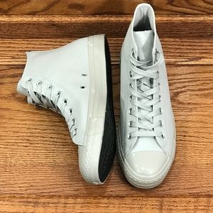 Converse | Shoes | Converse Ctas Hi Pure Silver Mouse Shoes | Poshmark